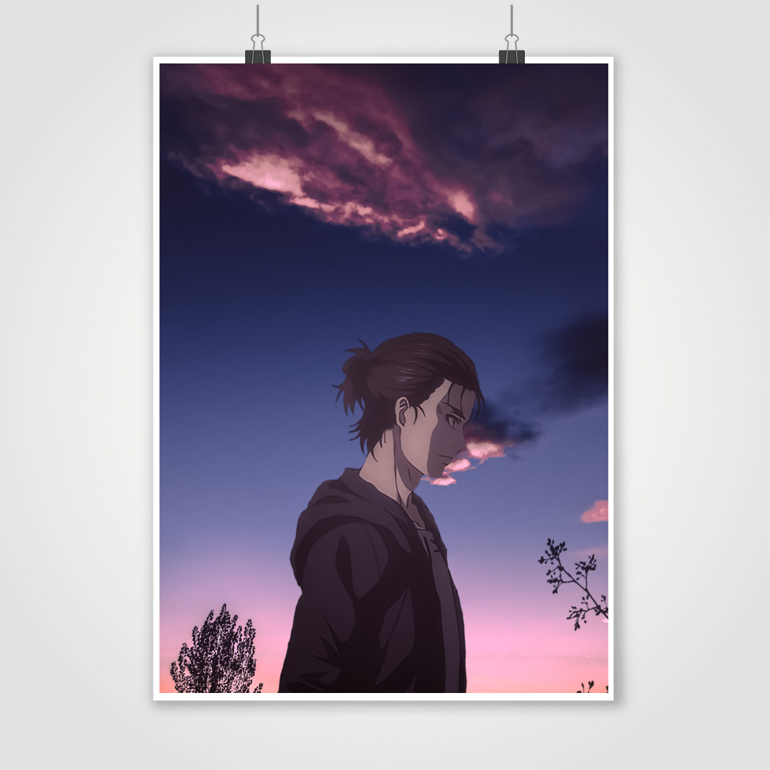 Eren Yeager 19*13 Poster Attack on Titan – Mangastore