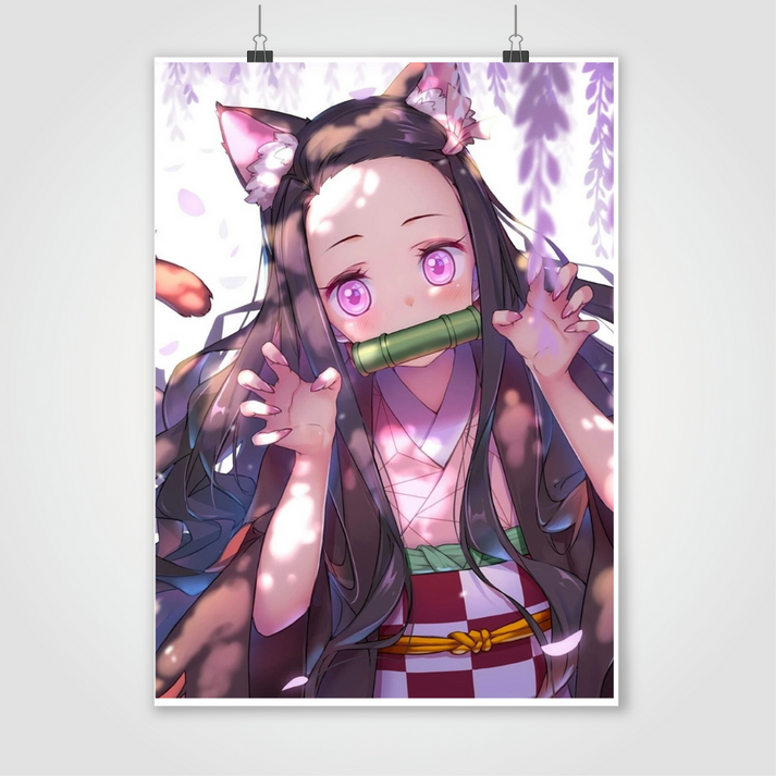 Nezuko Kamado 19*13 Poster Demon Slayer – Mangastore