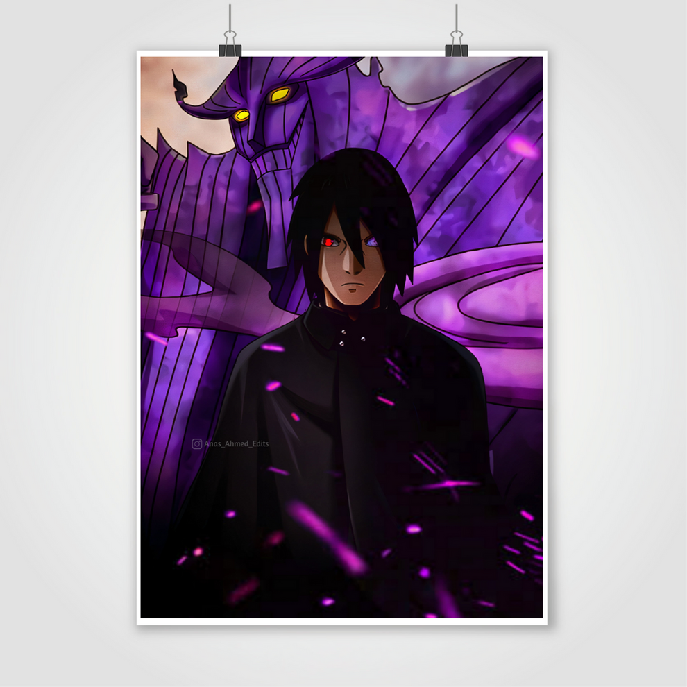 Sasuke Uchiha 19*13 Poster Naruto – Mangastore