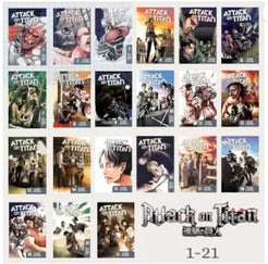 Boxset Attack On Titan Manga Box Set Vol 1-21 – Mangastore