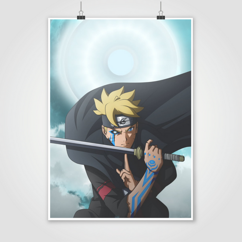 Boruto Uzumaki 19*13 Poster Naruto – Mangastore