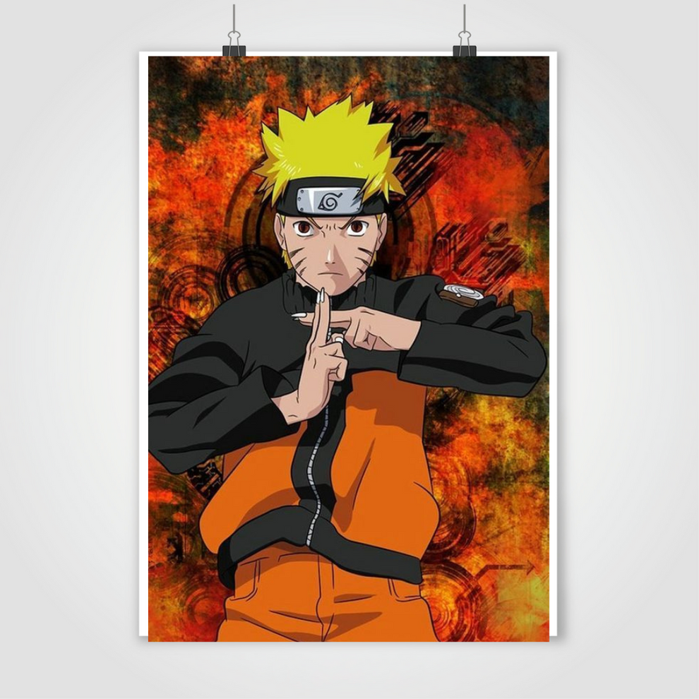 Naruto Shadow Clone Jutsu 19*13 Poster – Mangastore