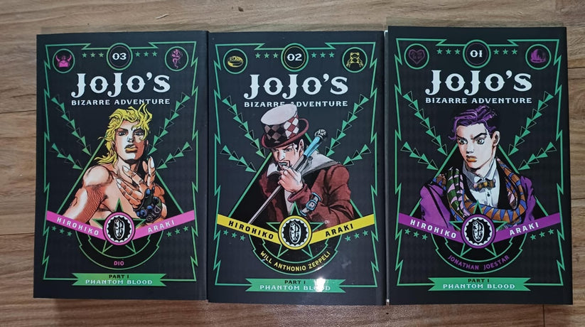 COMBO SET JoJo's Bizarre Adventure 1-2-3 – Mangastore