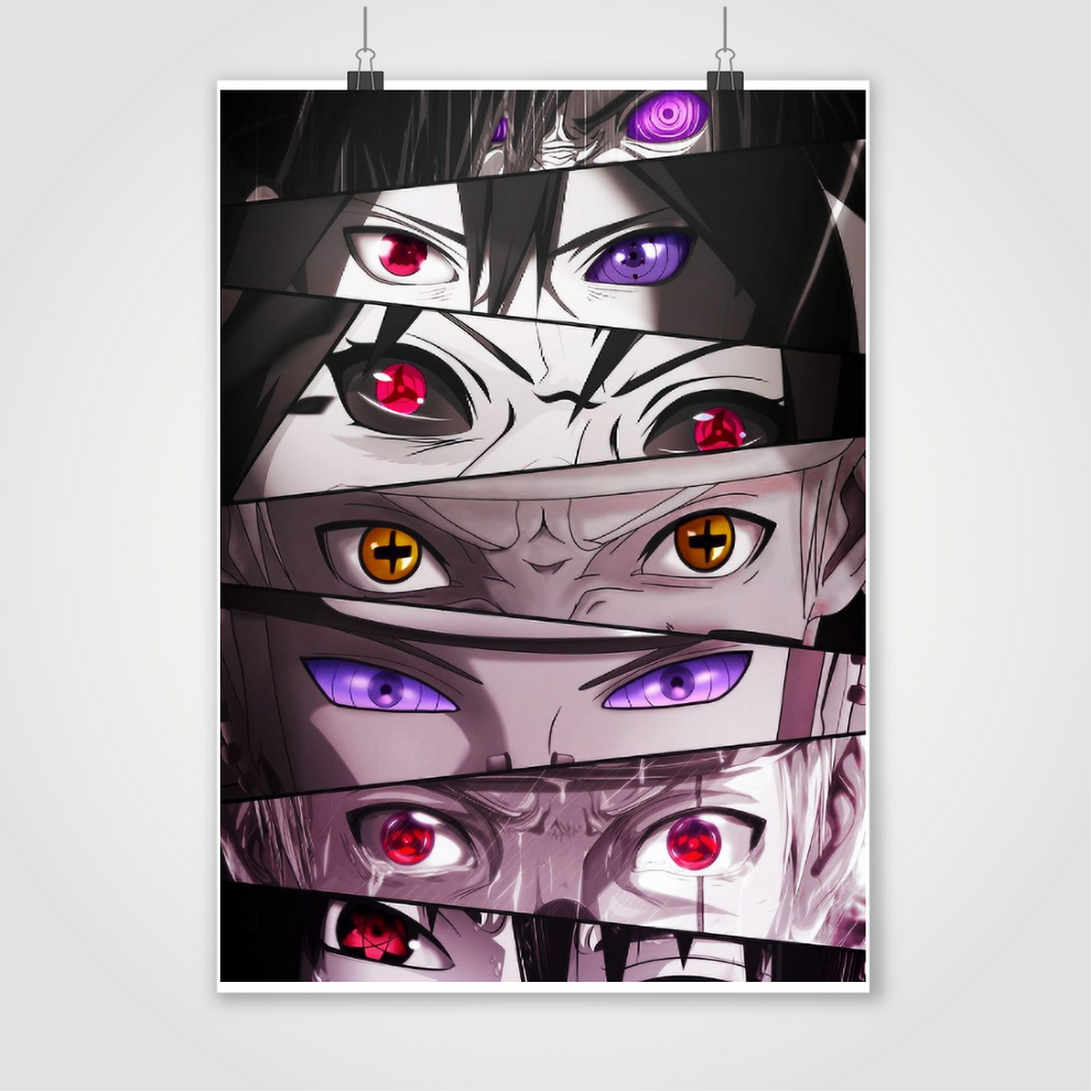 Naruto Kekkei Genkai 19*13 Poster – Mangastore