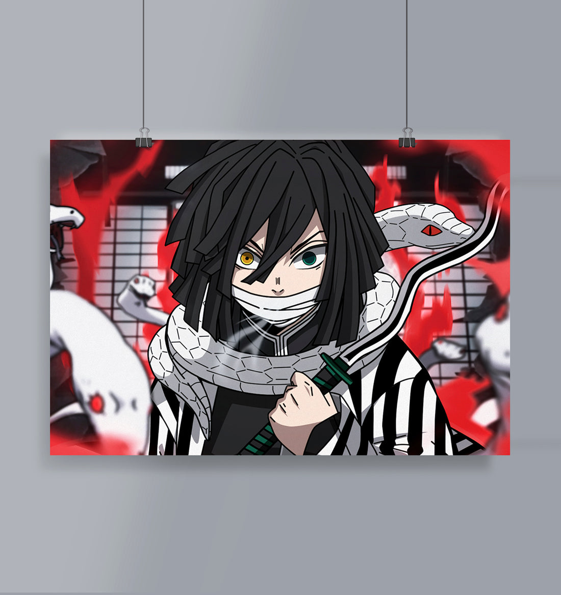 Obanai Demon Slayer Poster Landscape – Mangastore
