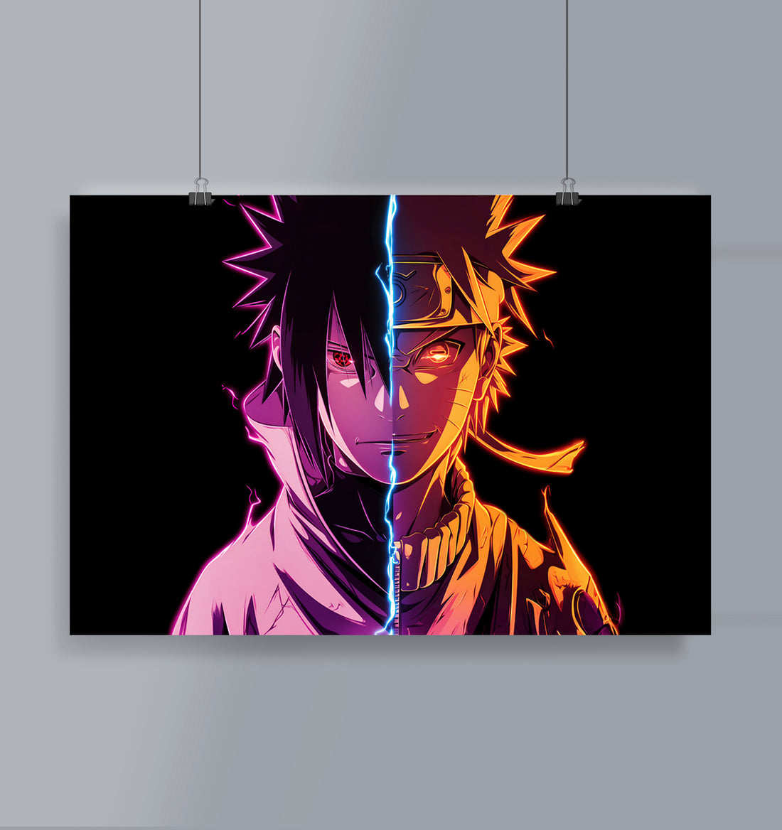 Naruto X Sasuke Poster Landscape – Mangastore