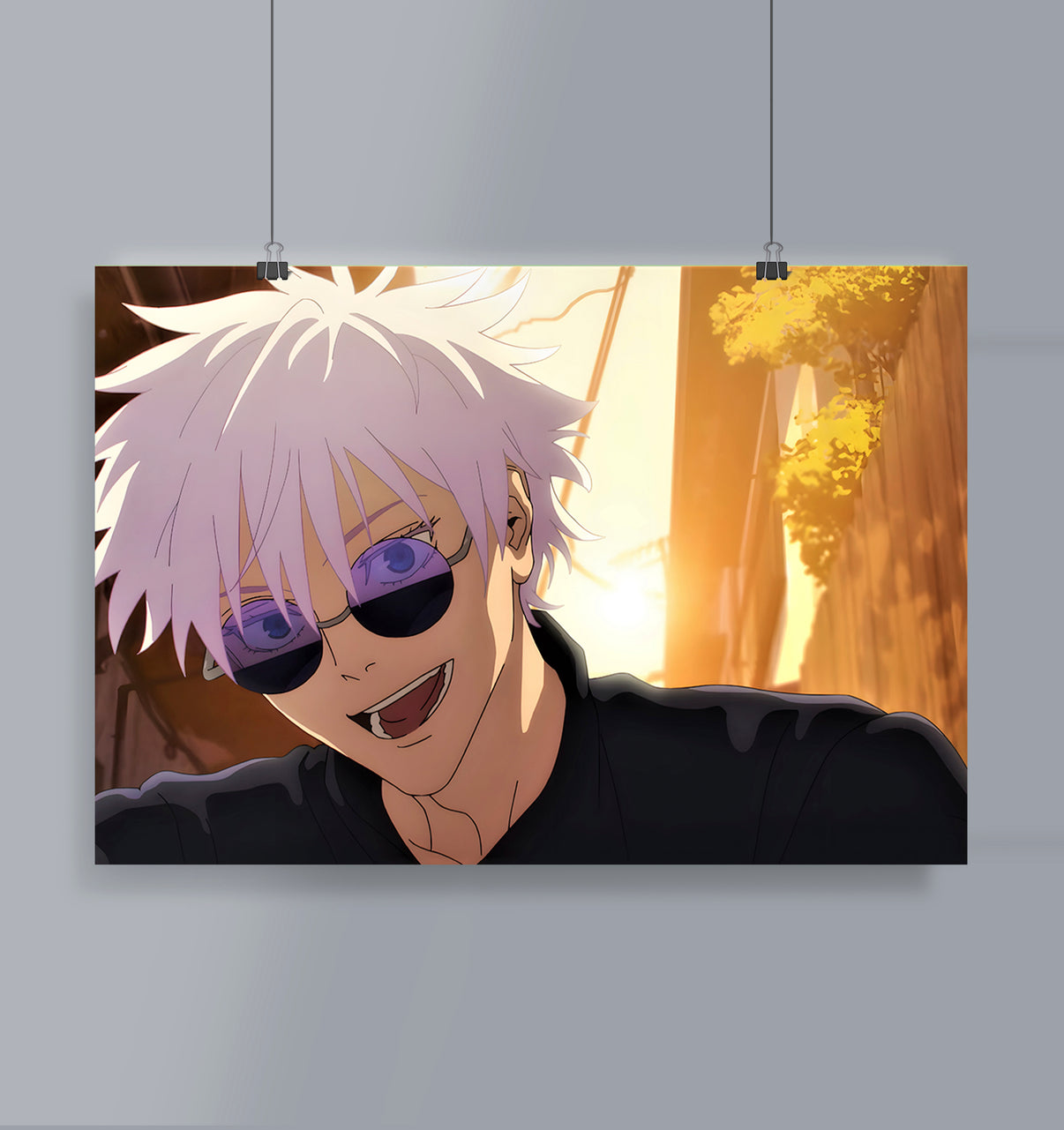 Satoru Gojo Poster Landscape Jujutsu Kaisen – Mangastore