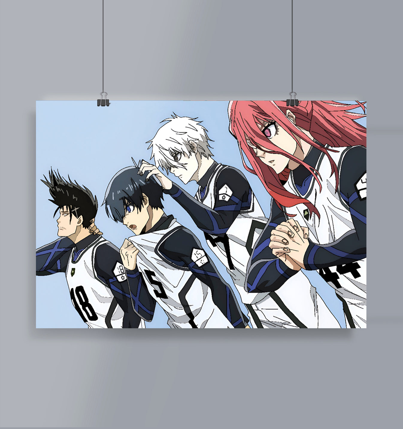 Team Z Poster Blue Lock Landscape Blue Lock – Mangastore