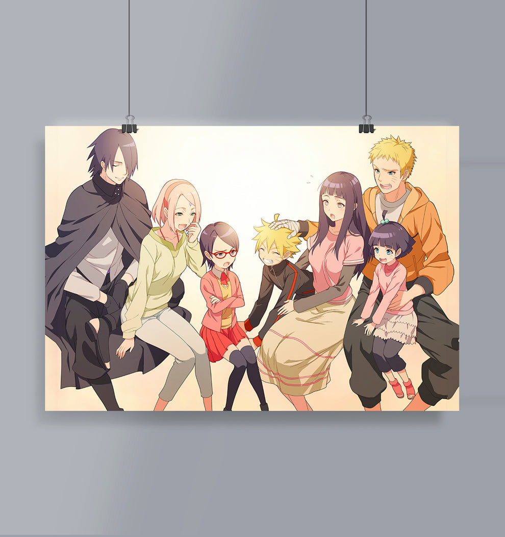 Naruto and Sasuke Poster Landscape – Mangastore
