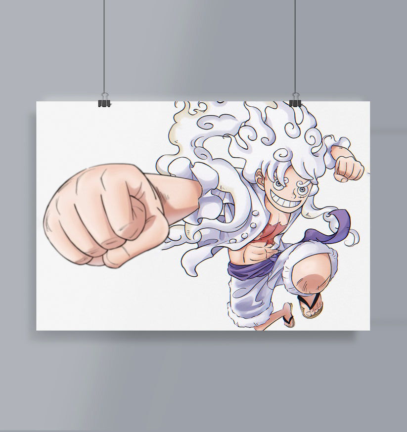 Gear Five Luffy 13*19 2 Landscape One Piece – Mangastore