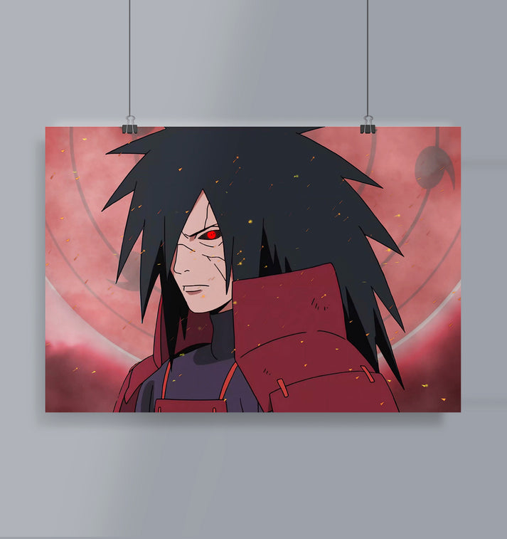 Madara Uchiha Poster Landscape Naruto – Mangastore