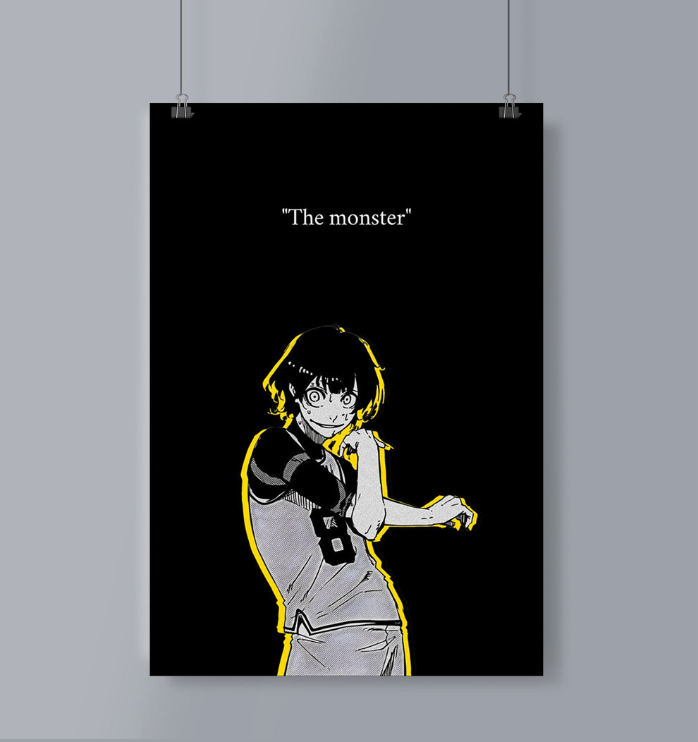 Meguru Bachira Poster Portrait Blue Lock – Mangastore