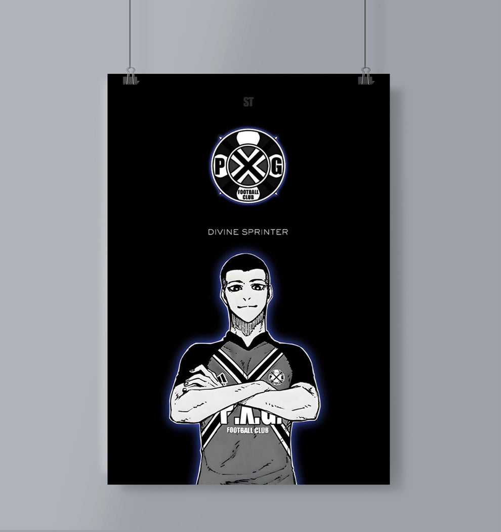 Julian Loki Poster Portrait Blue Lock – Mangastore