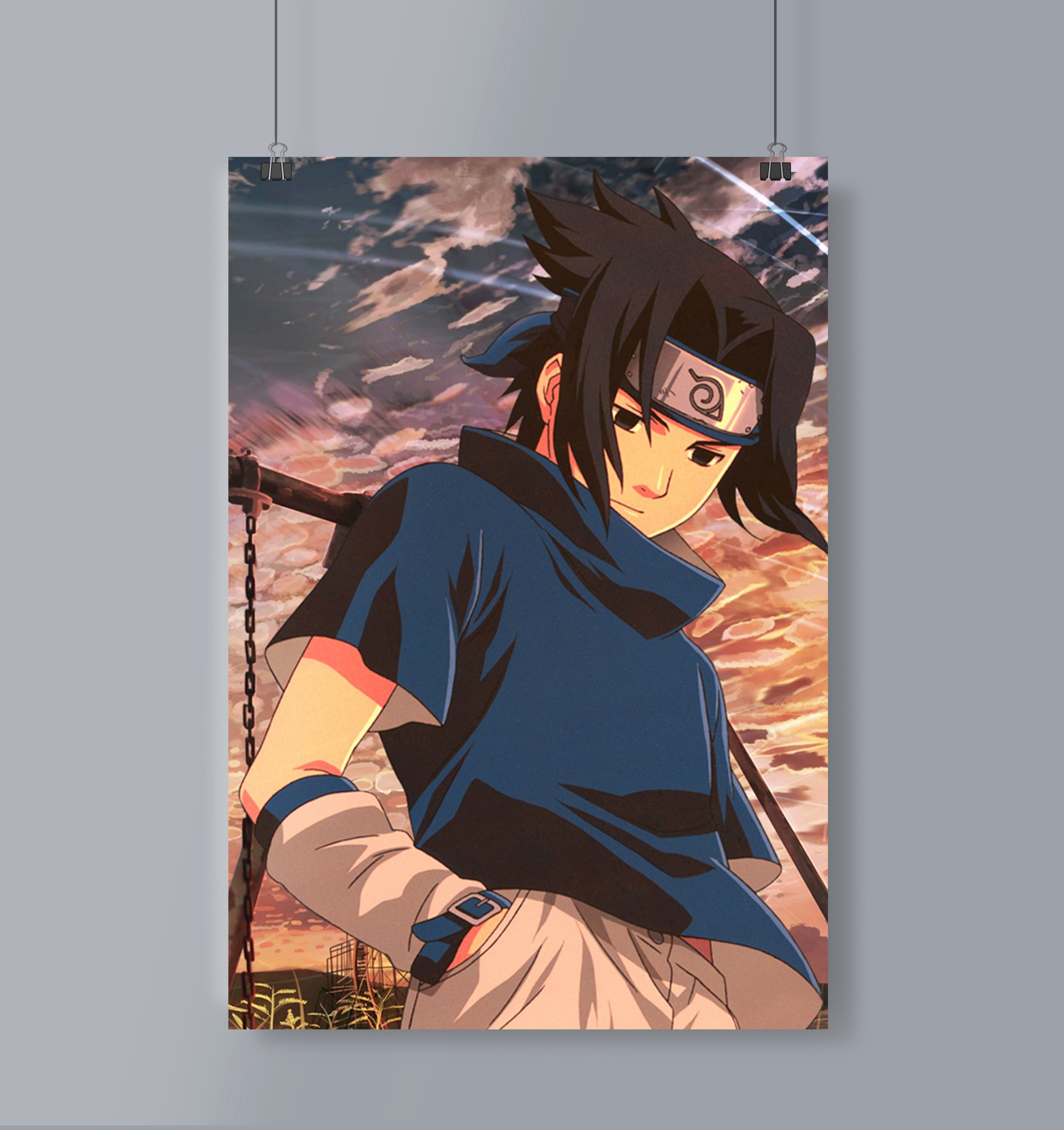Sasuke Poster Portrait – Mangastore